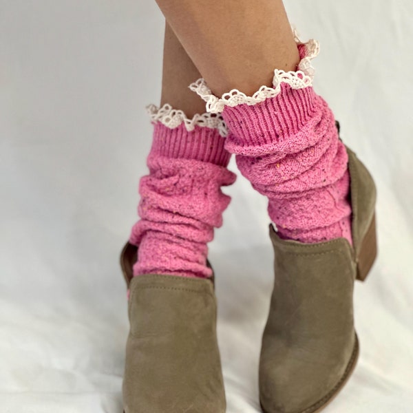 Short Lace Boot Sock - Etsy