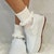 BOBBY Lace Cuff Ankle Socks White USA MADE, Lace Socks Booties, Women's ...