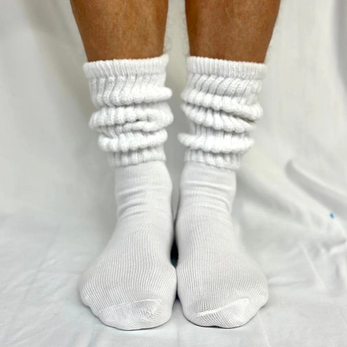ULTIMATE XL Foot Shorter Cotton Slouch Sock | USA Knitted 10-14 Size ...