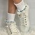 BOBBY Lace Cuff Ankle Socks - White USA MADE, Lace Socks Booties, Women ...