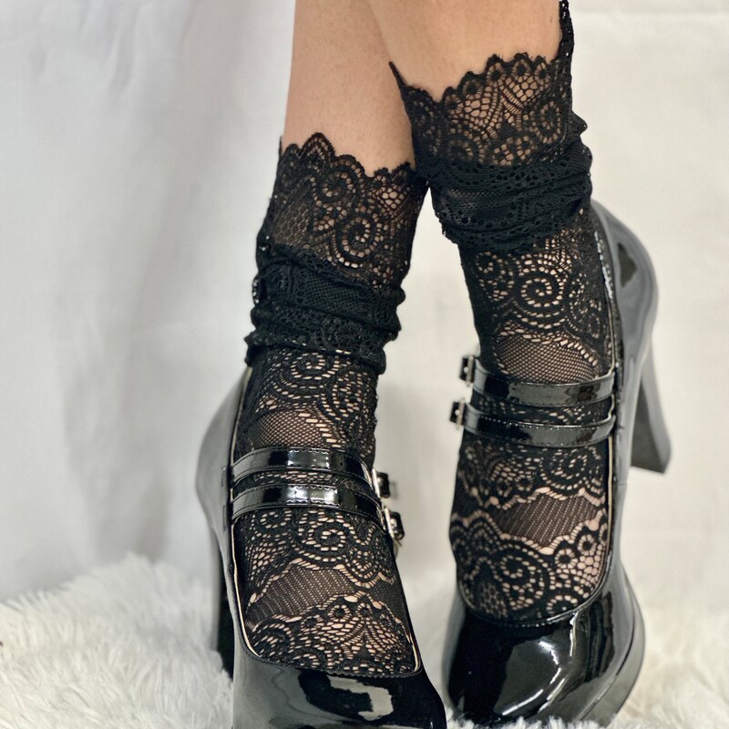 Lace Socks - Etsy
