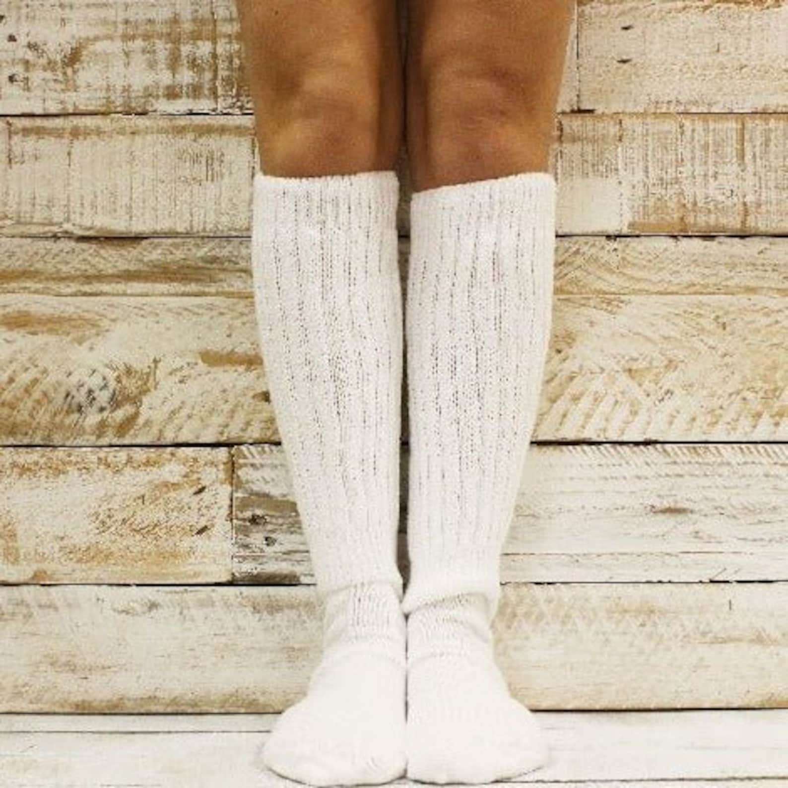 ULTIMATE Slouchy Cotton Scrunchy Slouch Socks, Men or Women 2 Sizes, 80 ...