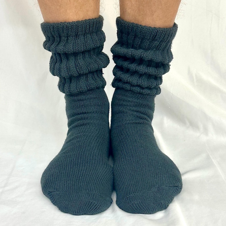 ULTIMATE XL Foot Shorter Cotton Slouch Sock - ADULT Size 10-14, Comfy ...