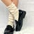 ULTIMATE Cotton Slouch Socks Women -WHITE , American Made Best Quality ...