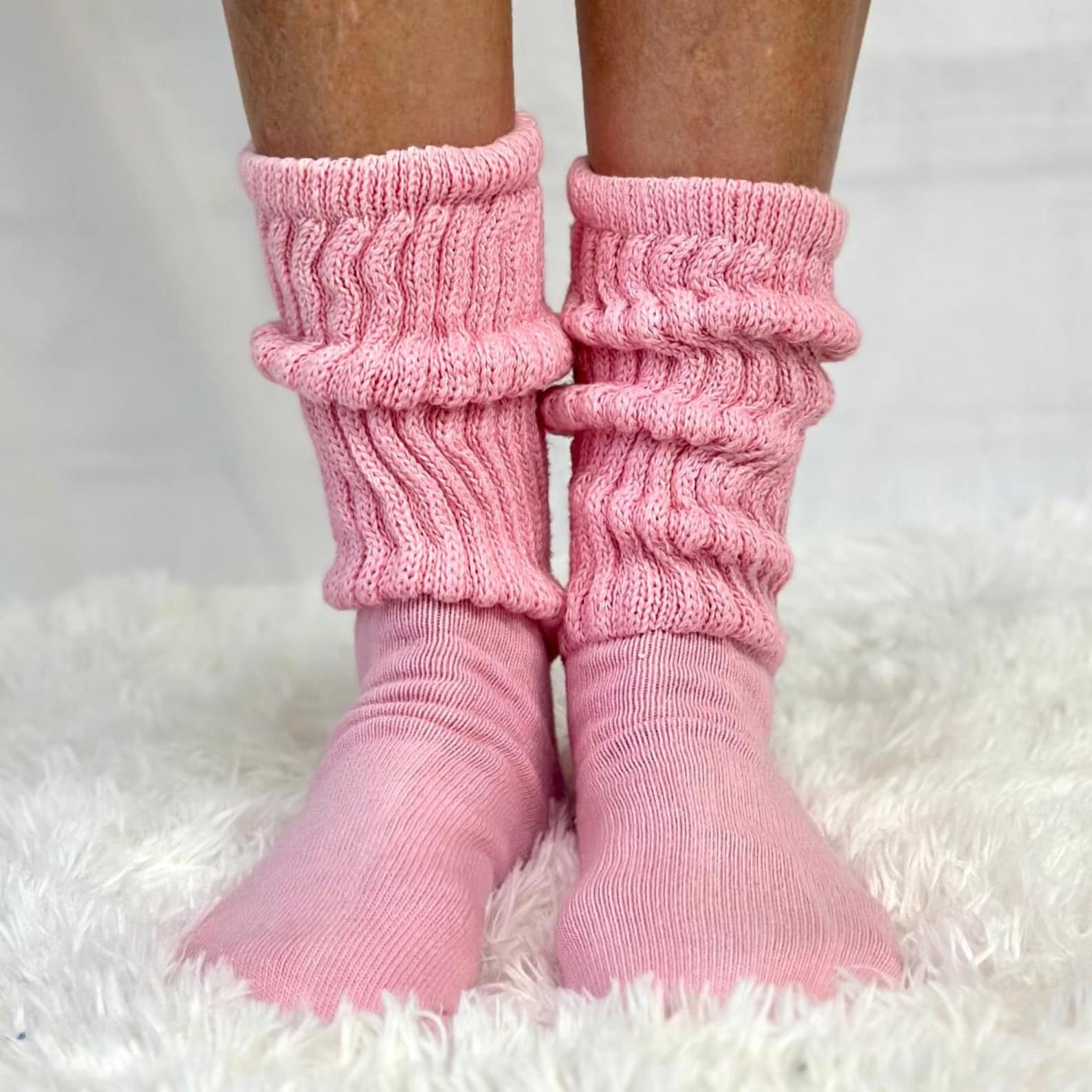 ULTIMATE XL Foot Shorter Cotton Slouch Sock | USA Knitted 10-14 Size ...