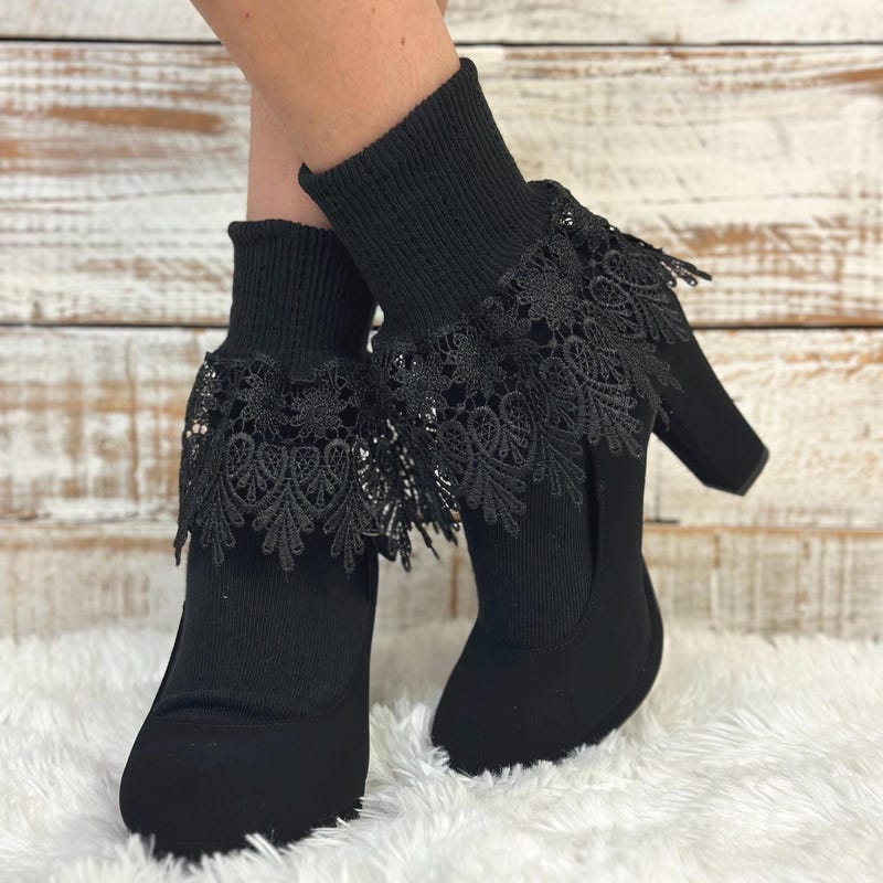Lace Socks - Etsy