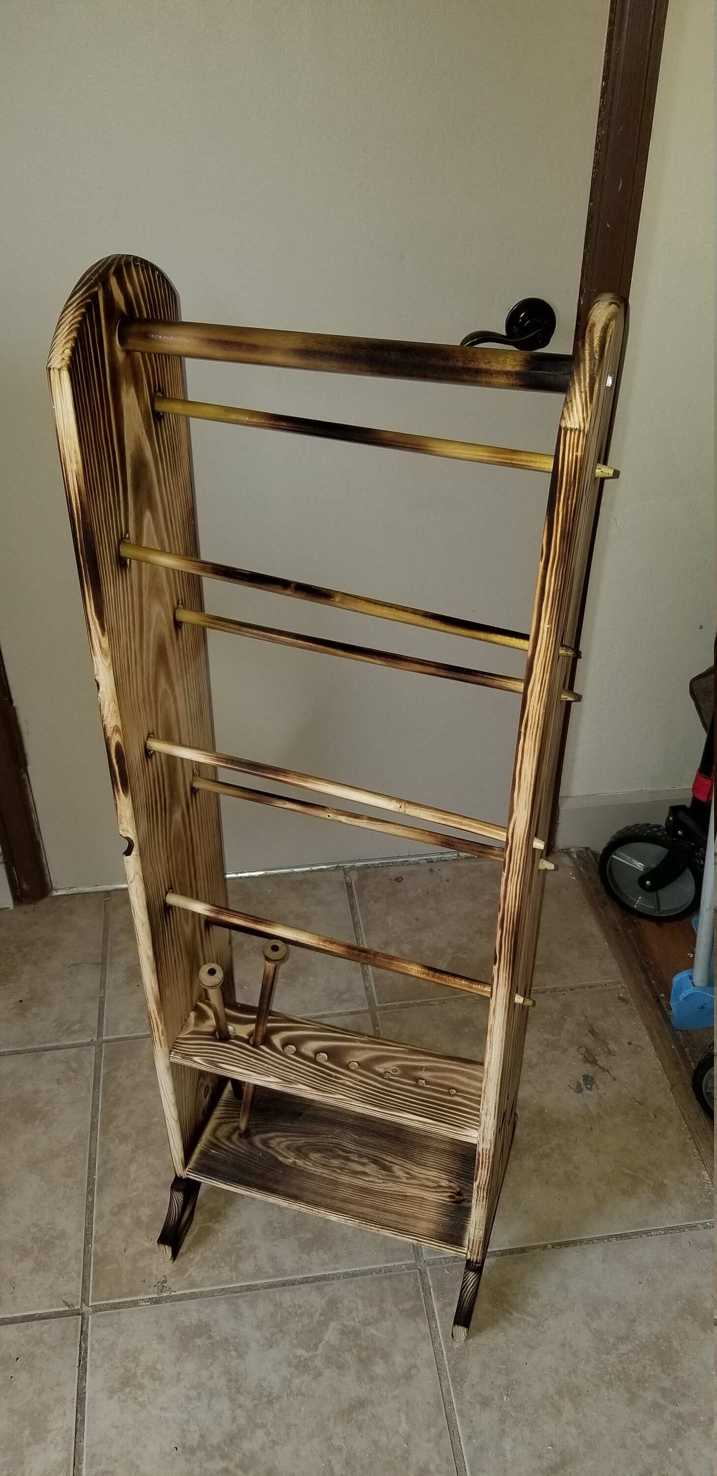 Yarn Holder 7 Skein Holder Yarn Rack - Etsy