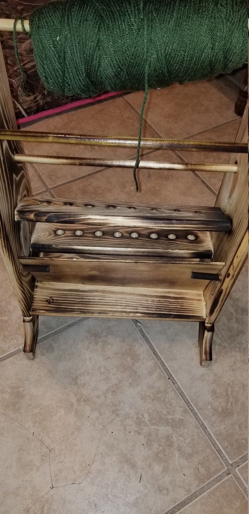 Yarn Holder 5 Skein Holder Yarn Rack - Etsy