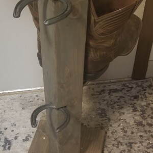 Cowboy Boot Rack - 4 Cap Boot Tree - Etsy