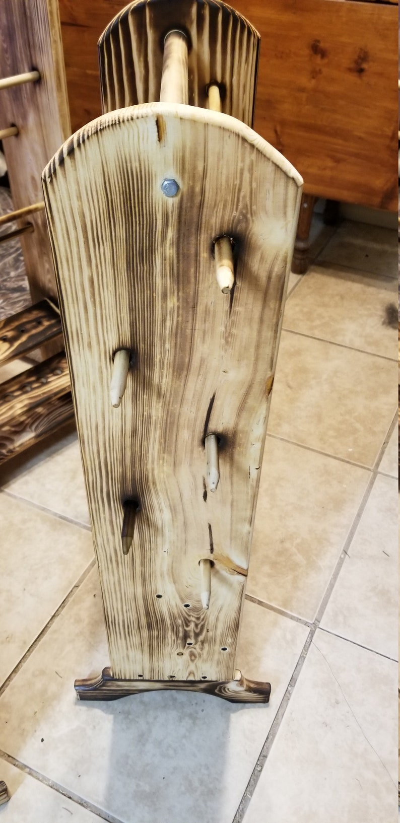 Yarn Holder 5 Skein Holder Yarn Rack - Etsy