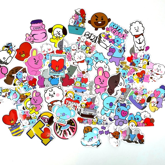 Stickers, Labels & Tags Paper Paper & Party Supplies Phone Girls Korea ...