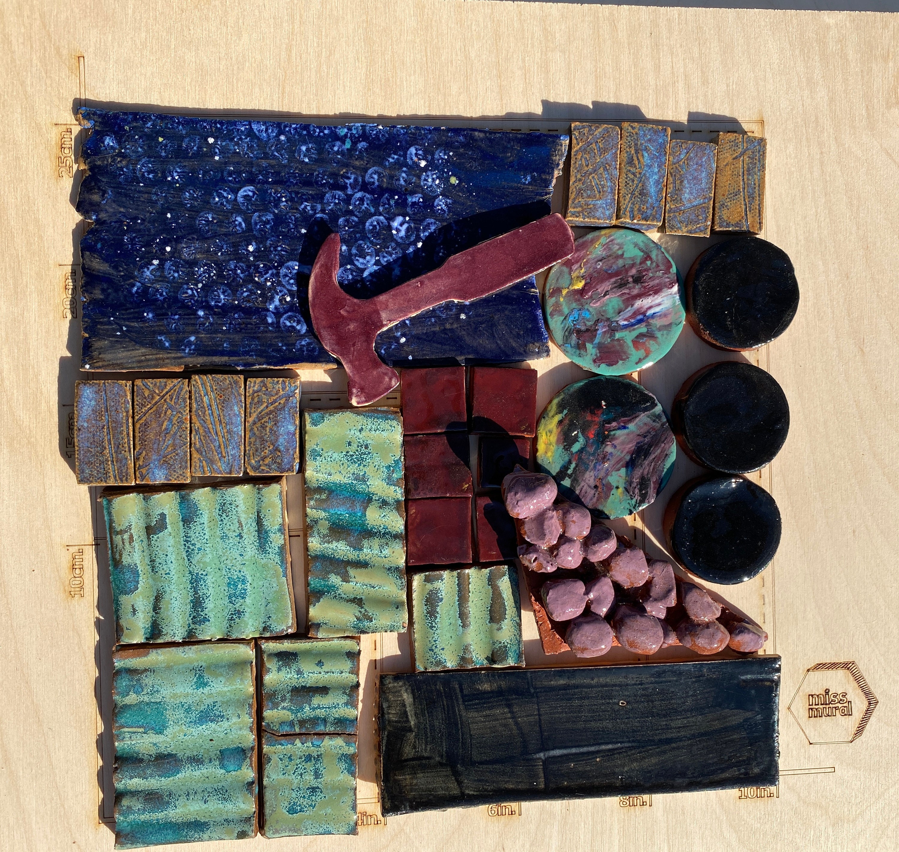 Deluxe Mosaic Kit for Beginners, Best Value Family Crafts, Tile Art DIY ...