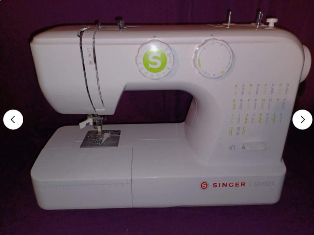 SINGER SM024 24 Stitches Sewing Machine White - Etsy