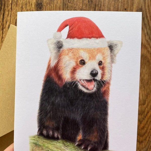 Red Panda Art - Etsy UK