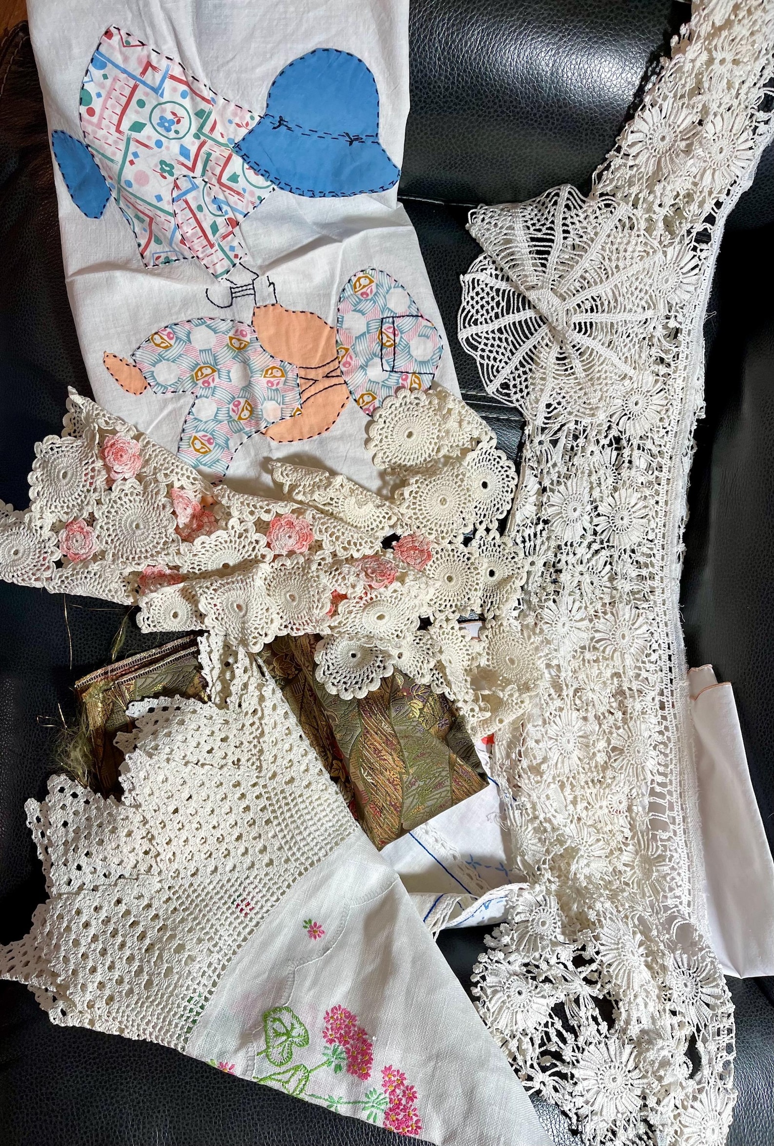 HUGE LOT Antique Lace Cutter Lot. Mostly Handmade Laces - Etsy