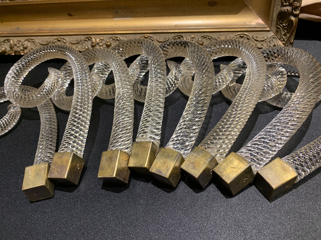 Murano Glass Arms Set of 8 Murano Chandelier Arms Murano Chandelier ...