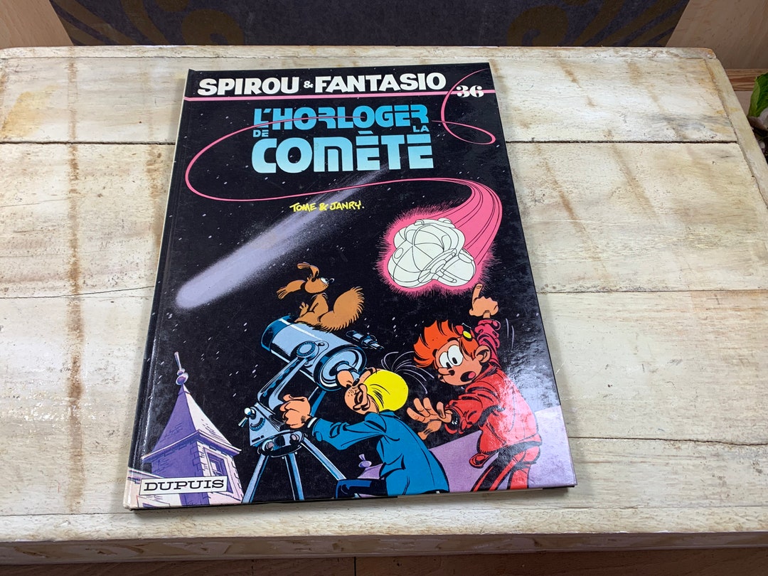 Vintage Comic Book - French Comic Strip - Collector's Item - L'horloger ...