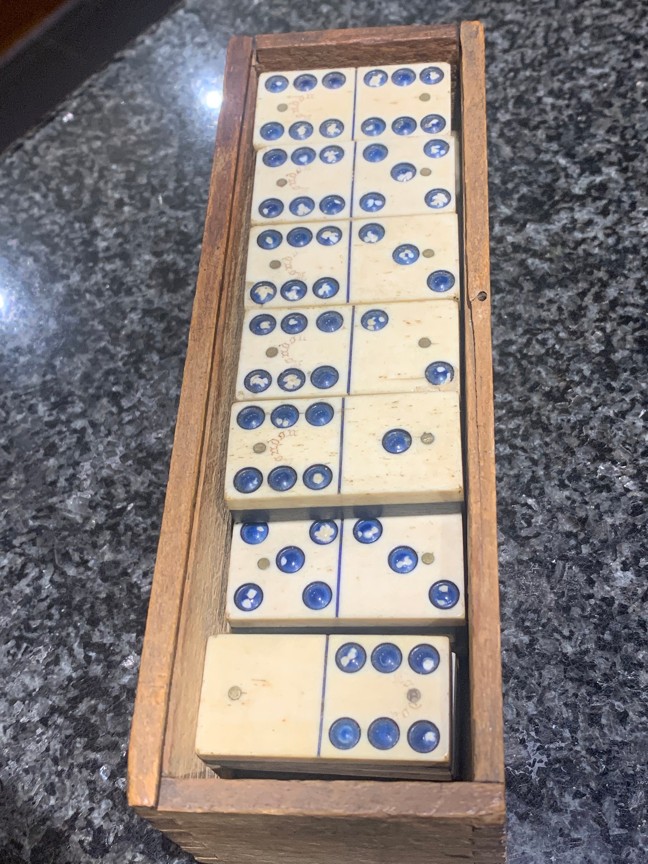 Genuine Ivory Dominoes
