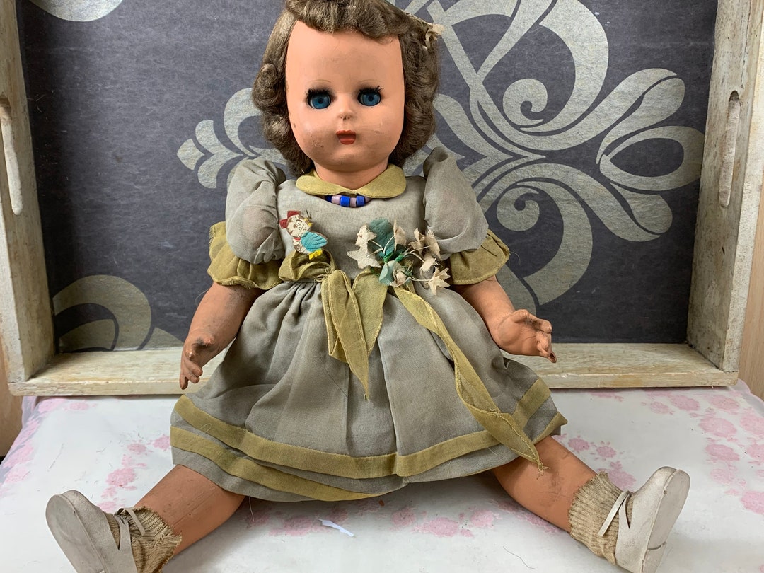 Rare Unique Old Doll - 40s-50s - Old Collector's Doll - Etsy