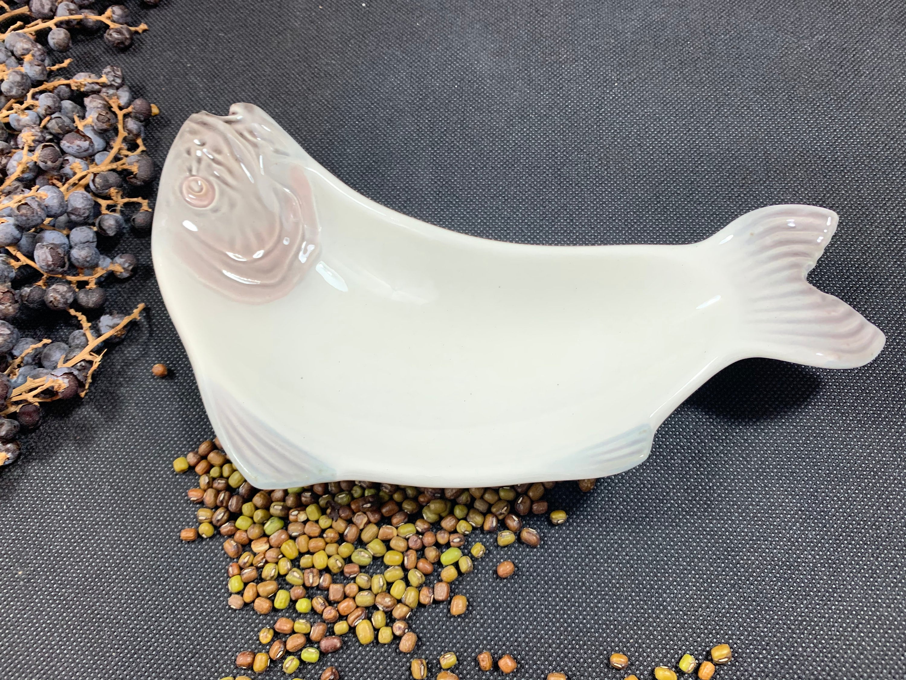 Set of 4 Porcelain Fish Grating Plates - Etsy UK