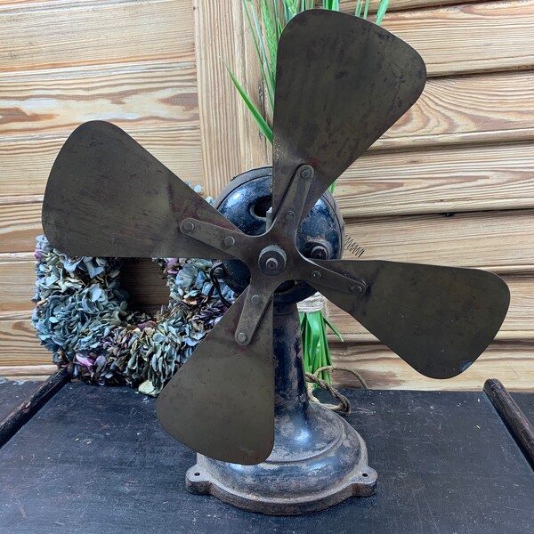 Vintage Table Fan - Etsy