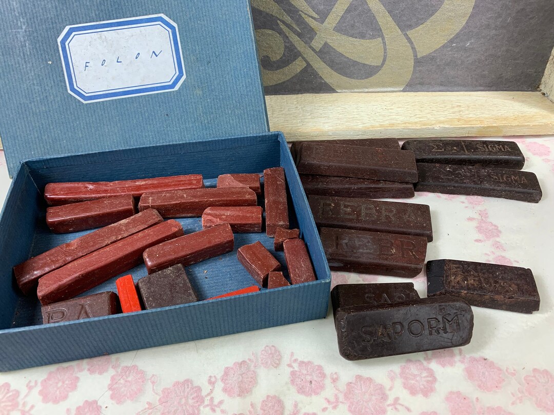 Ready-to-use Shellac Sticks for Small Wooden Repairs on Antique ...