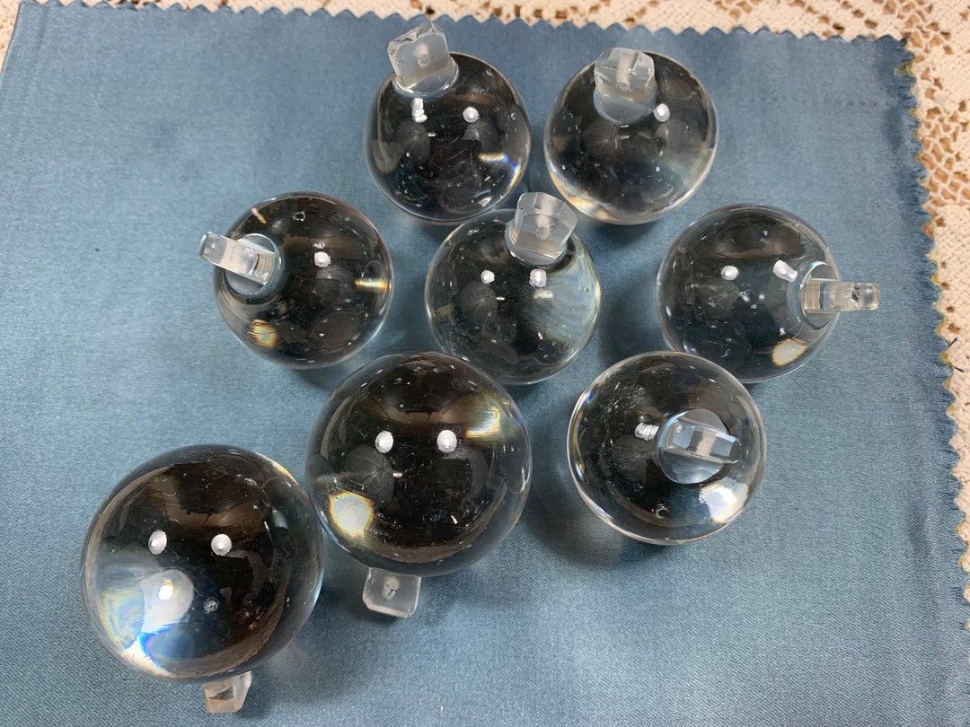 Set of 8 Glass Balls/replacement Supplies Chandelier/chandelier Glass ...