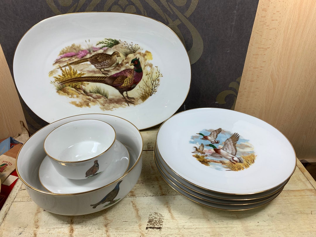 Beautiful Tableware for 4 People Kuba Porcelain Bavaria- Germany - Game ...