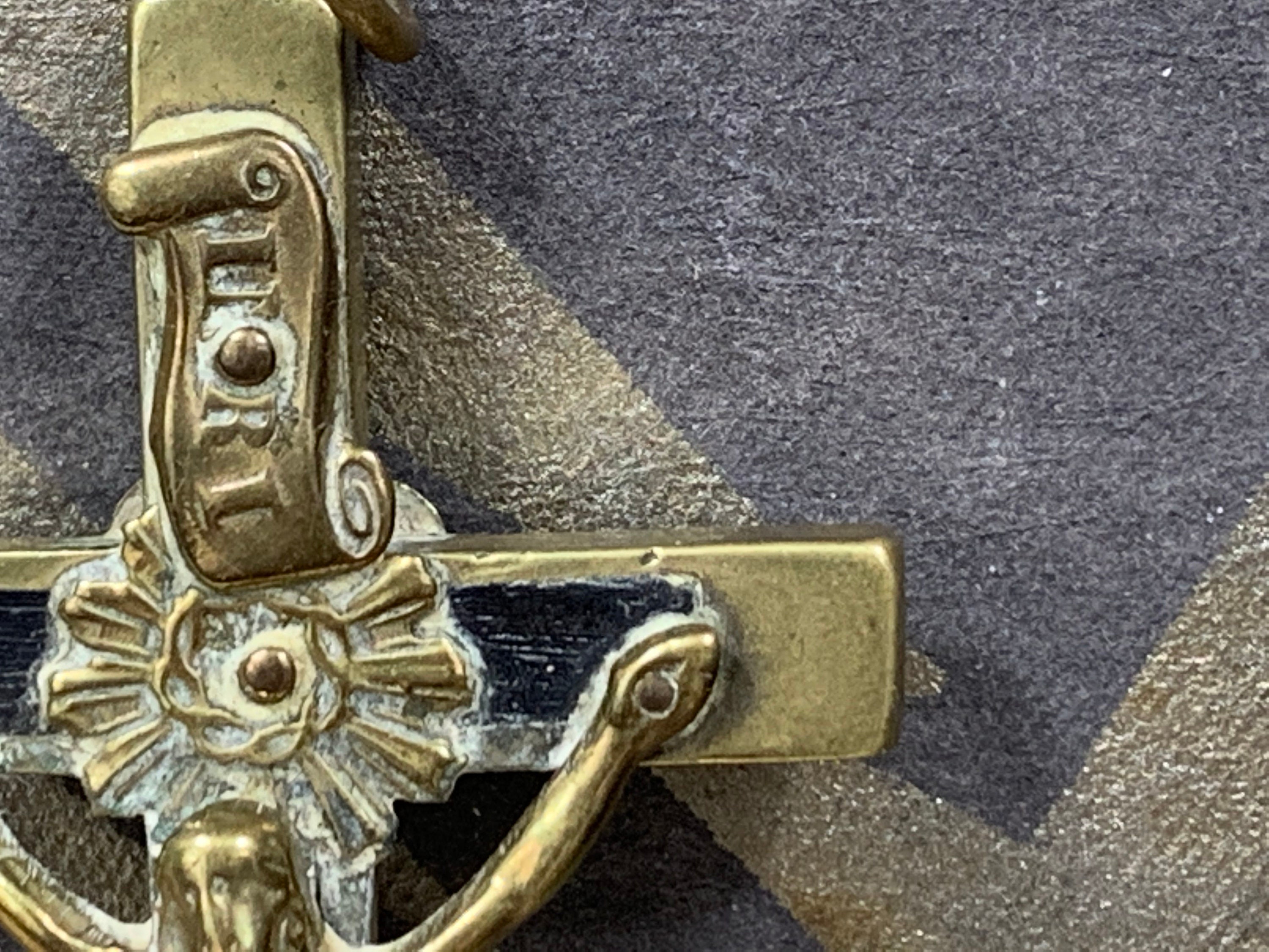 Cross of Jesus Christ Vintage Religious Item Copper Crucifix ...