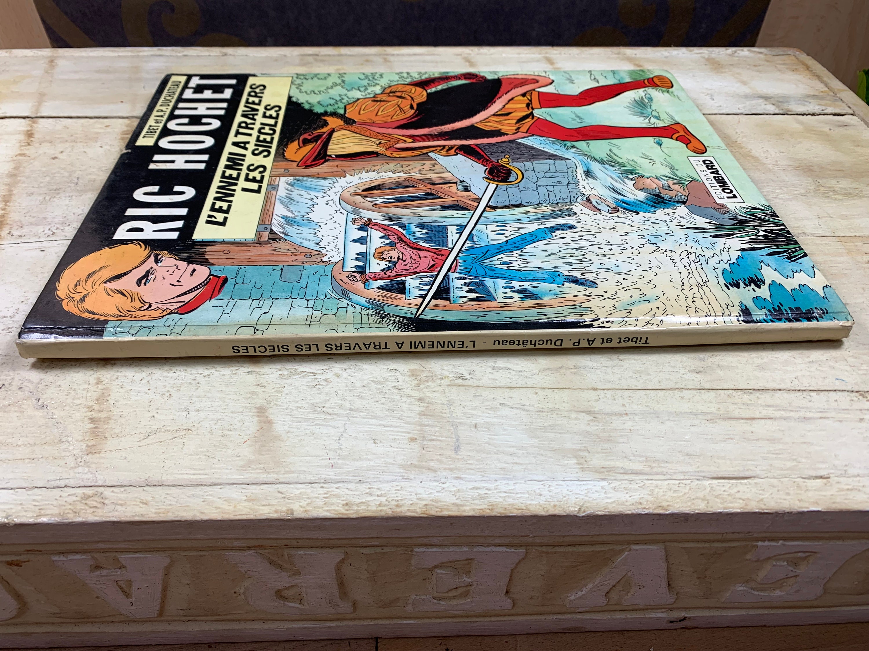 Vintage Comic Book French Comic Strip Collectible Rik - Etsy