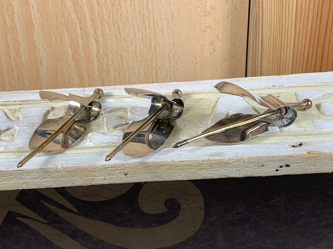 Set of 3 Antique Cocktail Sticks Silver Cutlery - Etsy