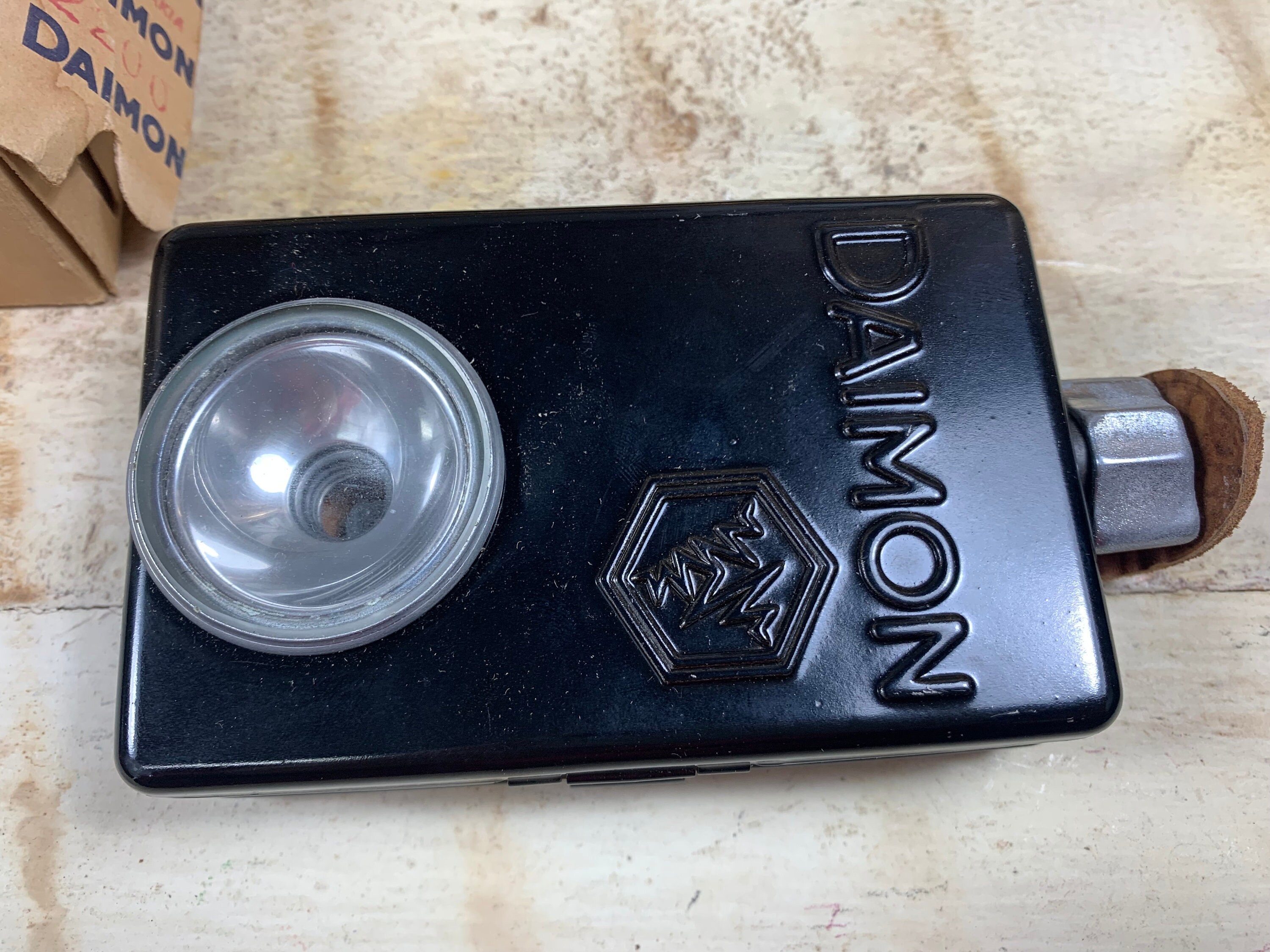 Vintage Daimon Flashlight Flashlight Made in Czechoslovakia Pocket ...