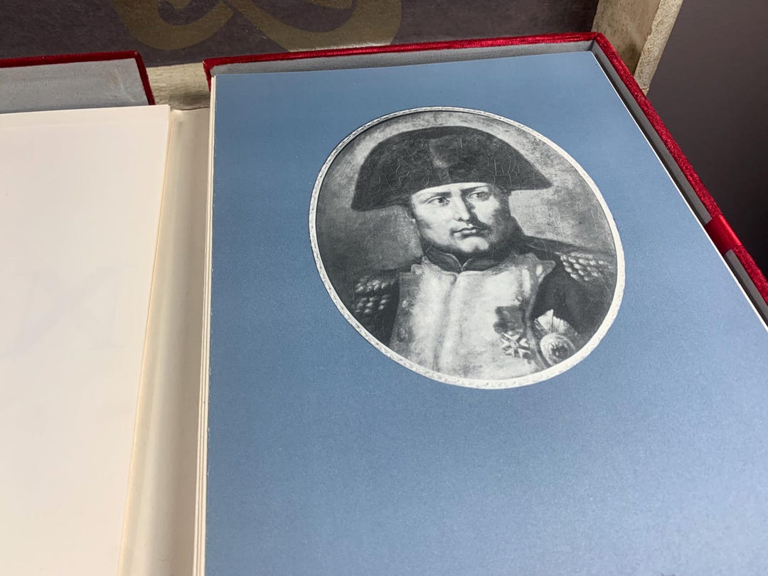 Deluxe Napoleon Bonaparte Map 1955 – Club Du Livre D’histoire/numbered ...