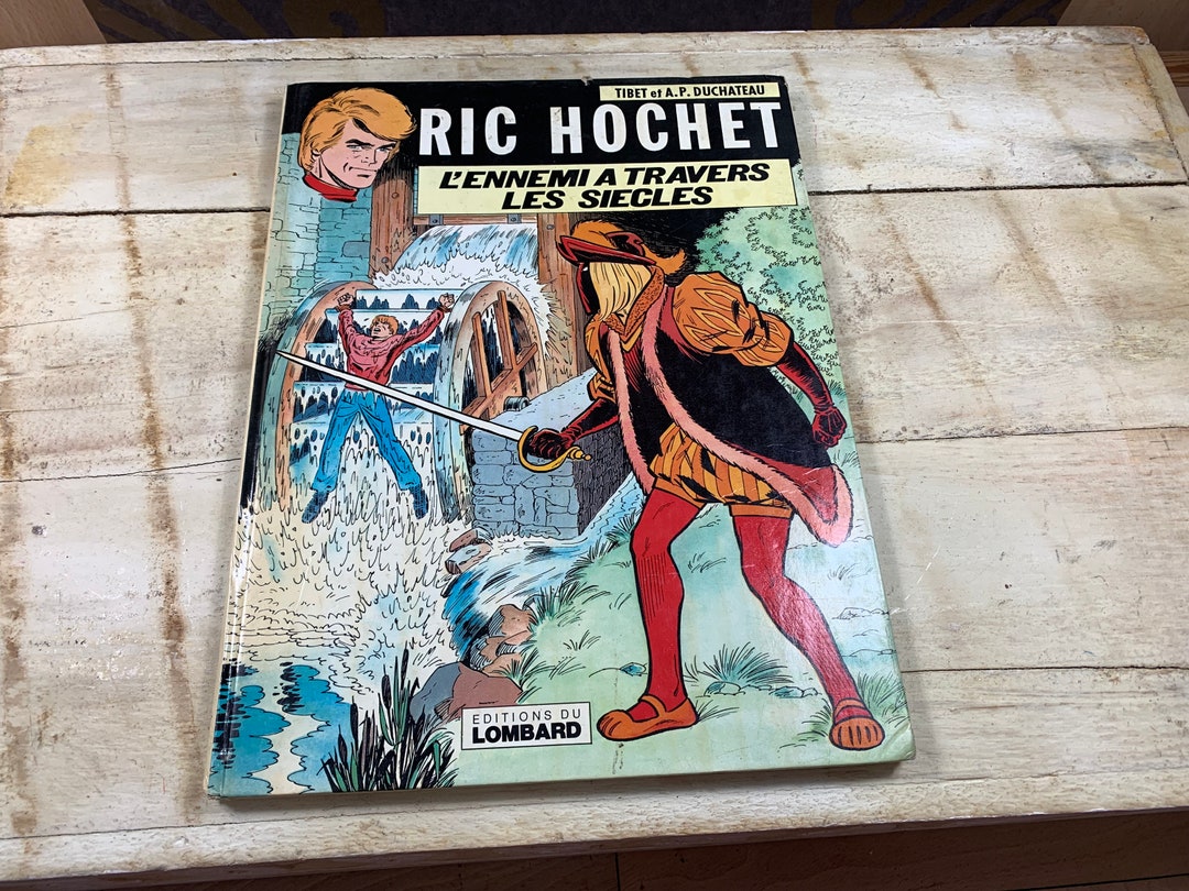 Vintage Comic Book - French Comic Strip - Collector's Item - Rik Hochet ...