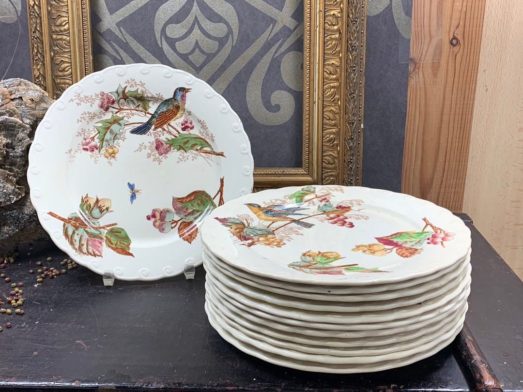 Imperial and Royal Factory - Rare Set of 12 Unique Handmade Dessert ...