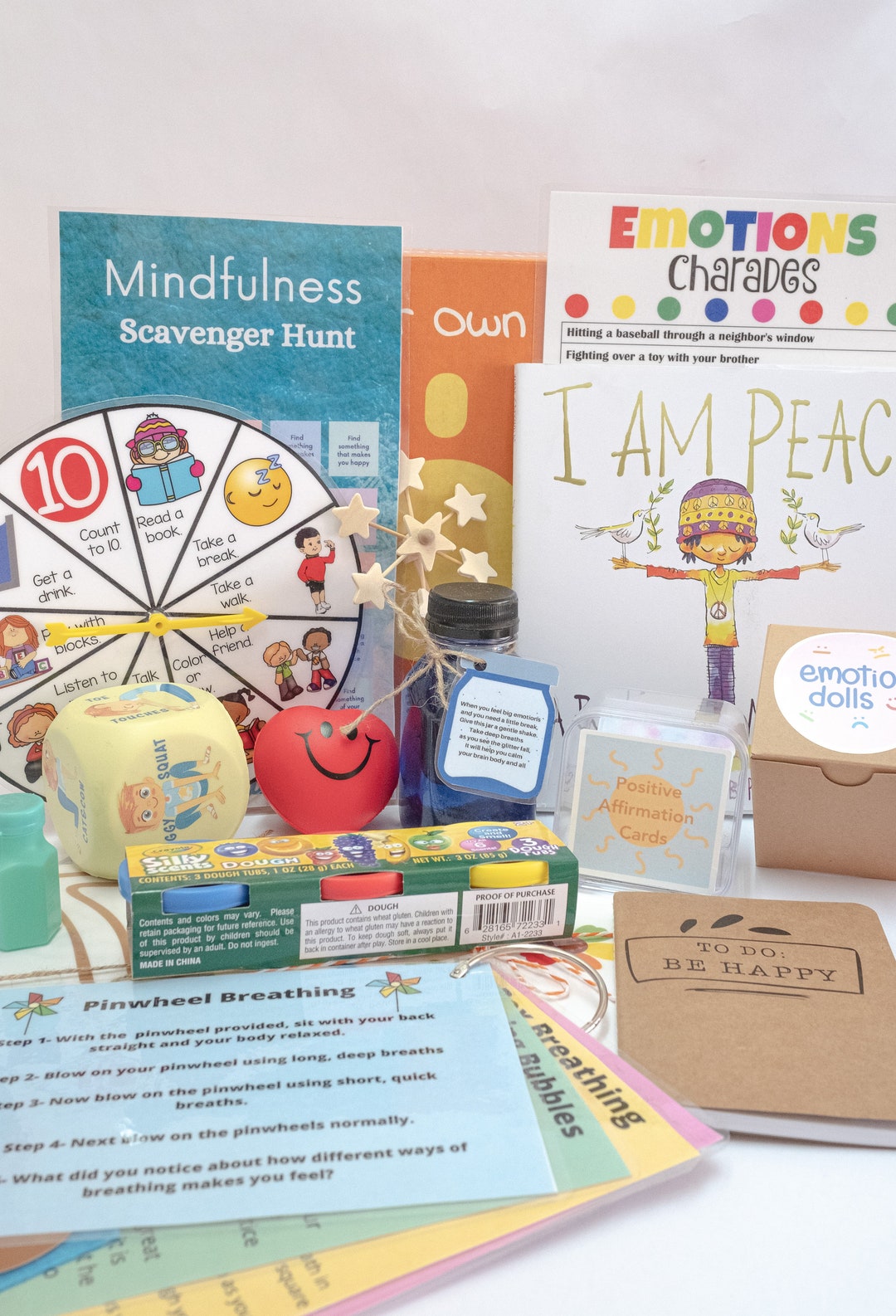 Mindfulness/calm Down Toolbox - Etsy