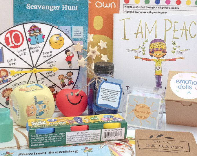 Mindfulness/calm Down Toolbox - Etsy