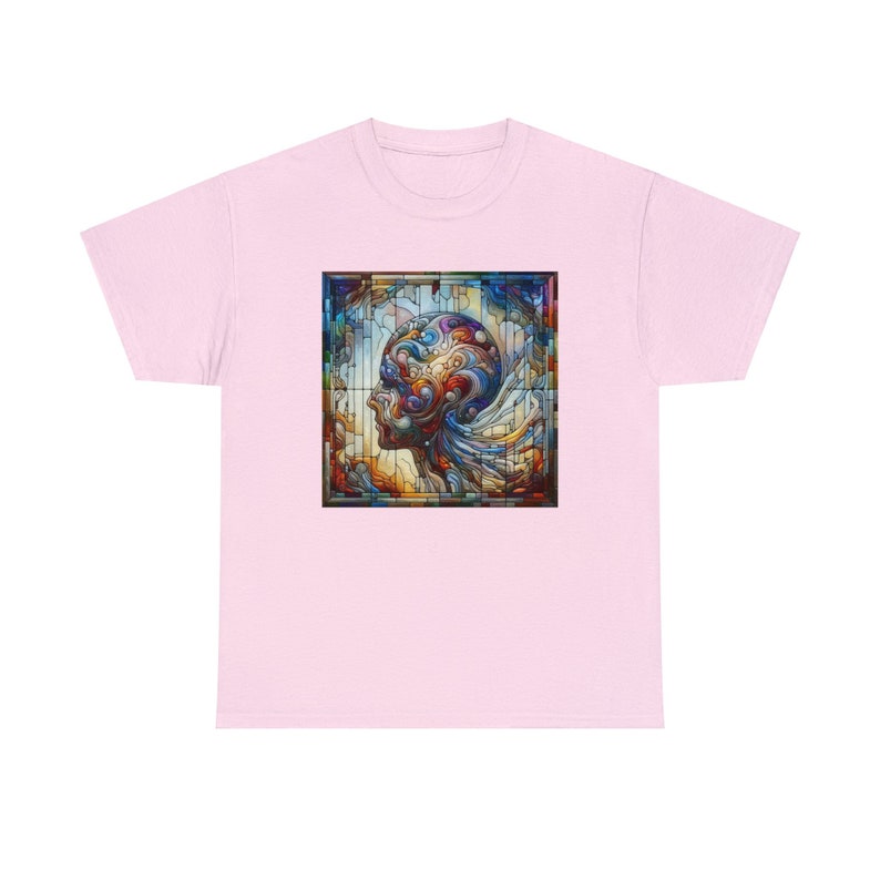 Fantasy Art Insanity Stained Glass Shirt, Abstract Art, Graphic Art ...