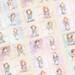 Set of Clipart Illustrations of Pastel Angels, Watercolor With Angels ...