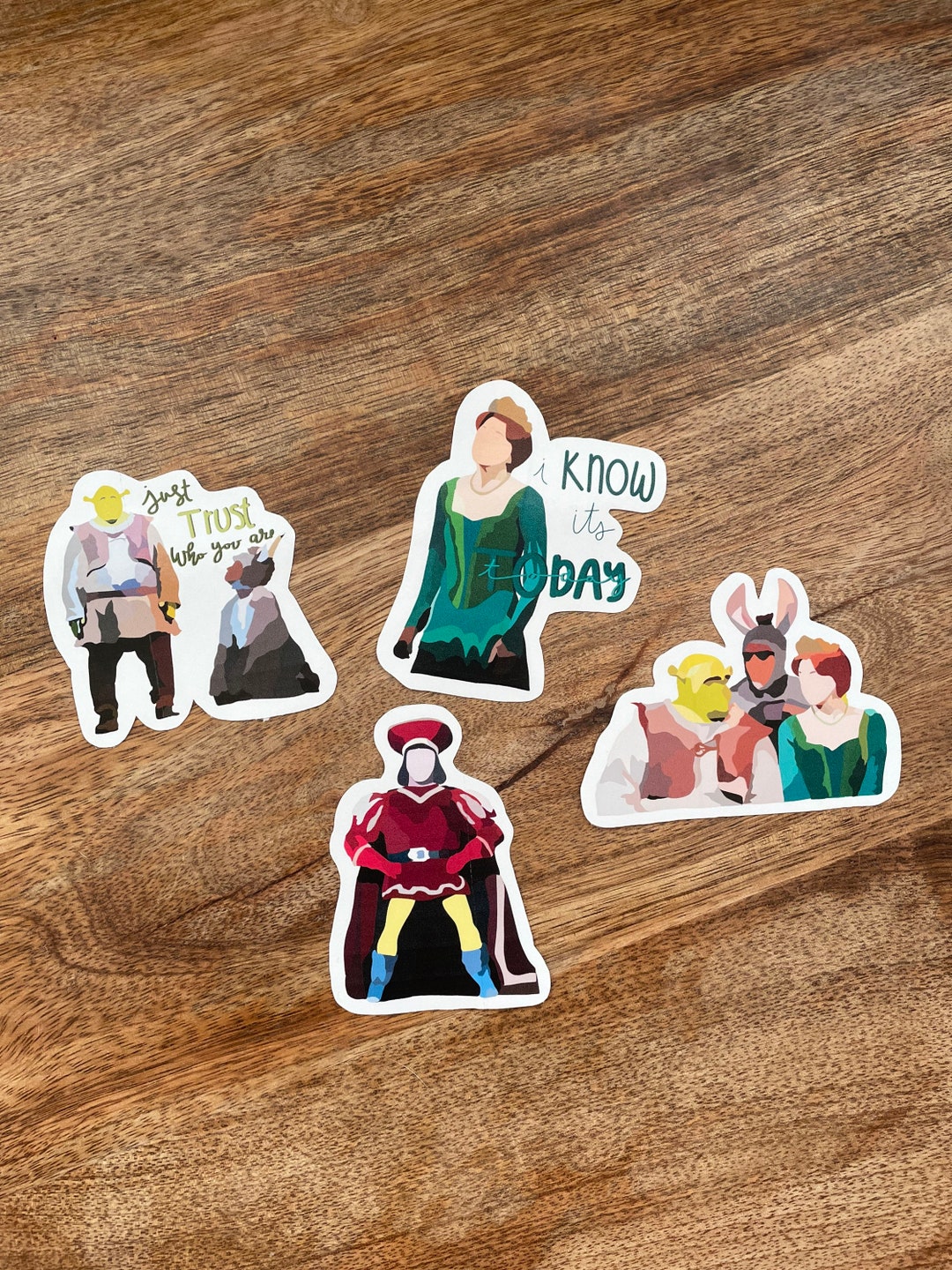 Shrek the Musical Sticker Pack (4) | Waterproof | Sticker Pack or ...