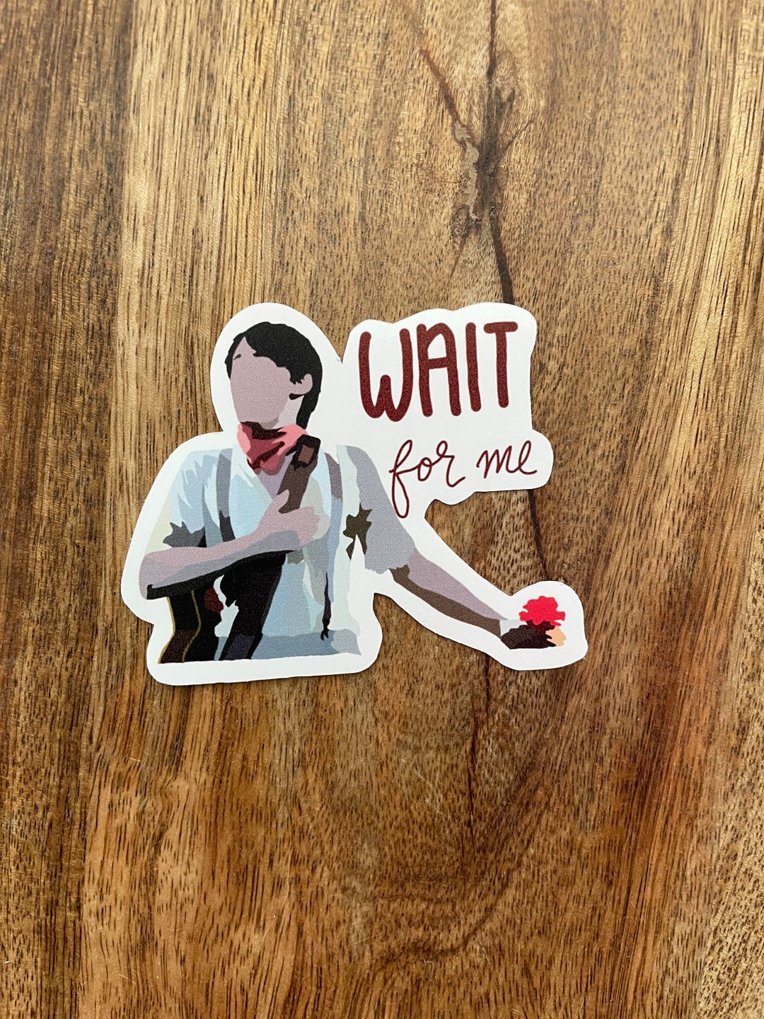 Hadestown Inspired Sticker | Wait for Me | Waterproof | Broadway ...