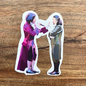 Hamilton Inspired Sticker Pack | Waterproof | 6 Pack or Individual ...