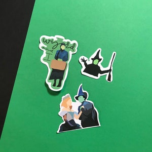 Wicked Inspired Sticker Pack Matte Vinyl or Glossy Waterproof | Etsy