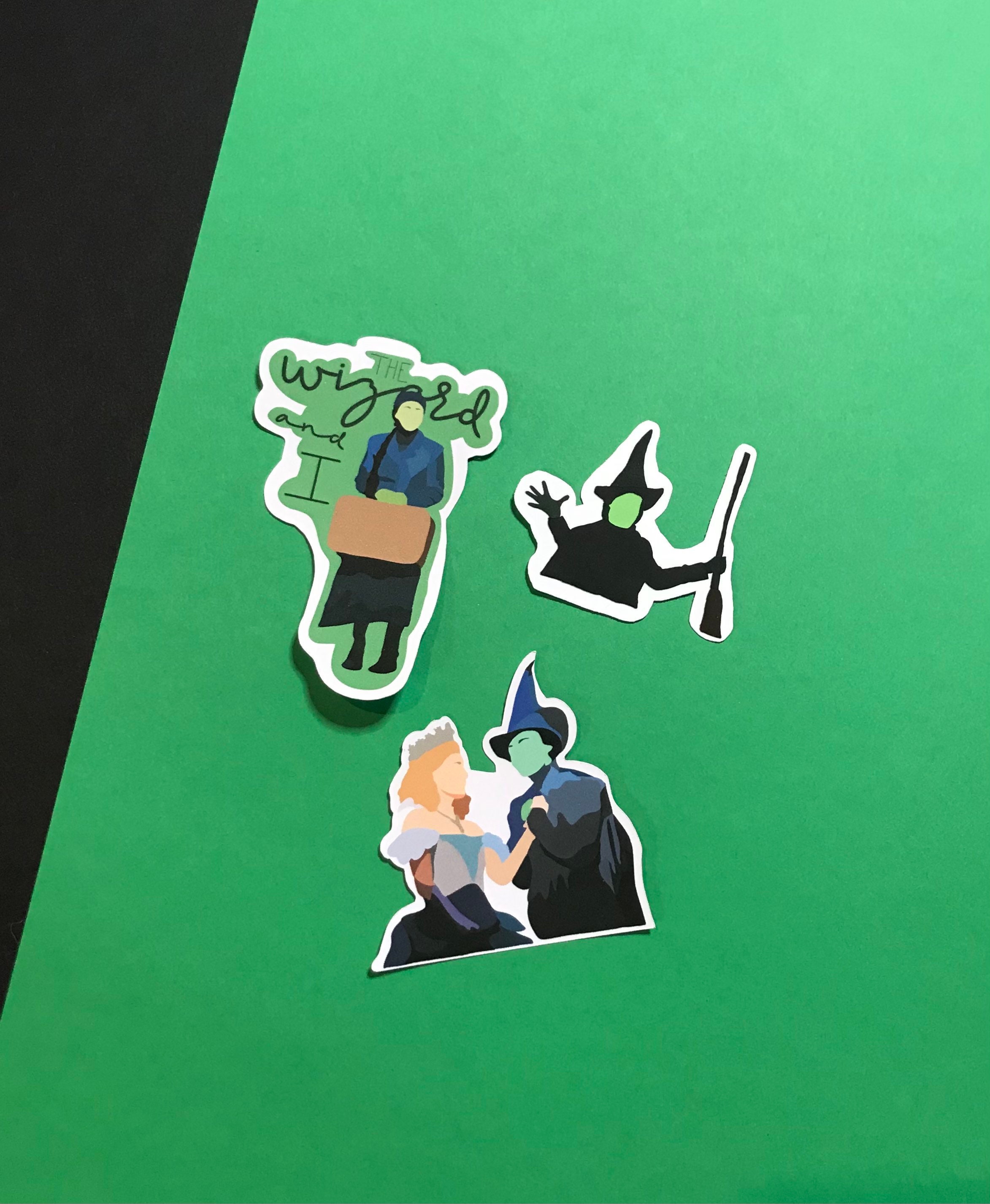 Wicked Inspired Sticker Pack Matte Vinyl or Glossy Waterproof - Etsy