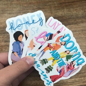 Mamma Mia Inspired Sticker Pack Donna and the Dynamos, Sophie ...