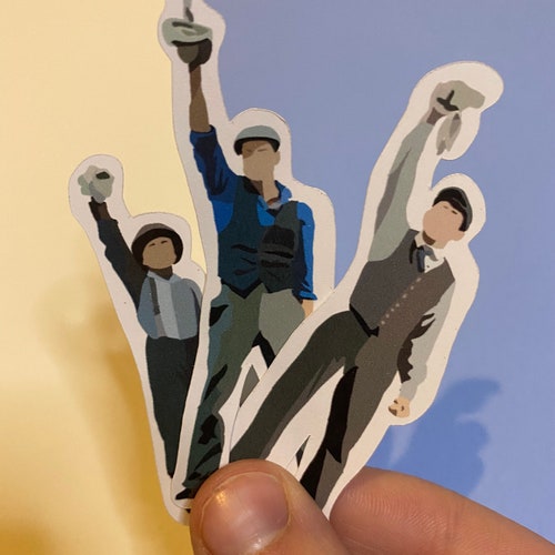 Newsies Inspired Sticker Seize the Day Glossy or - Etsy