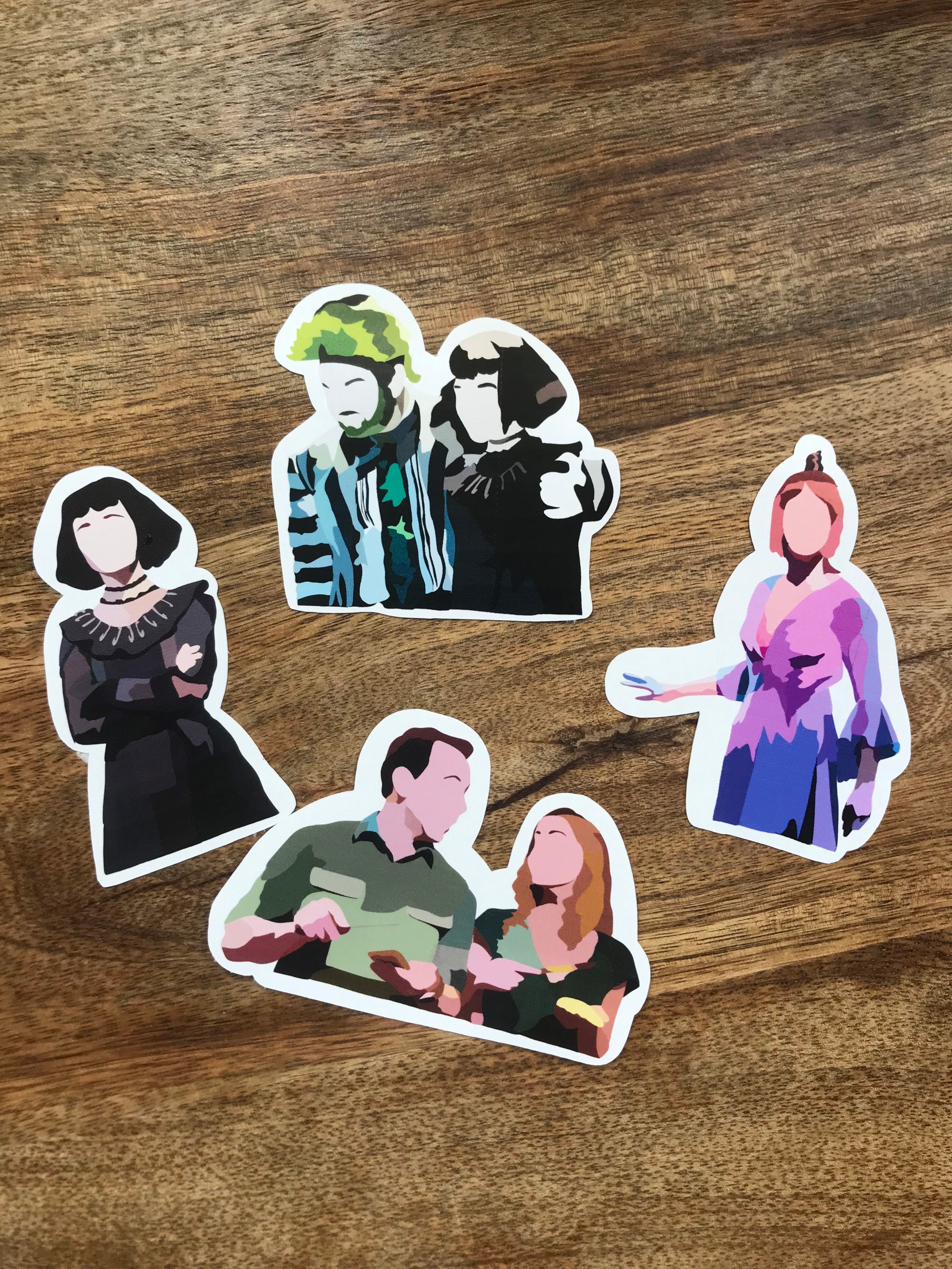 Beetle Juice Inspired Sticker Pack the Musical in Waterproof Lydia ...