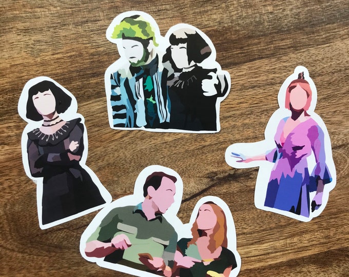 Beetle Juice Inspired Sticker Pack the Musical in Waterproof Lydia ...