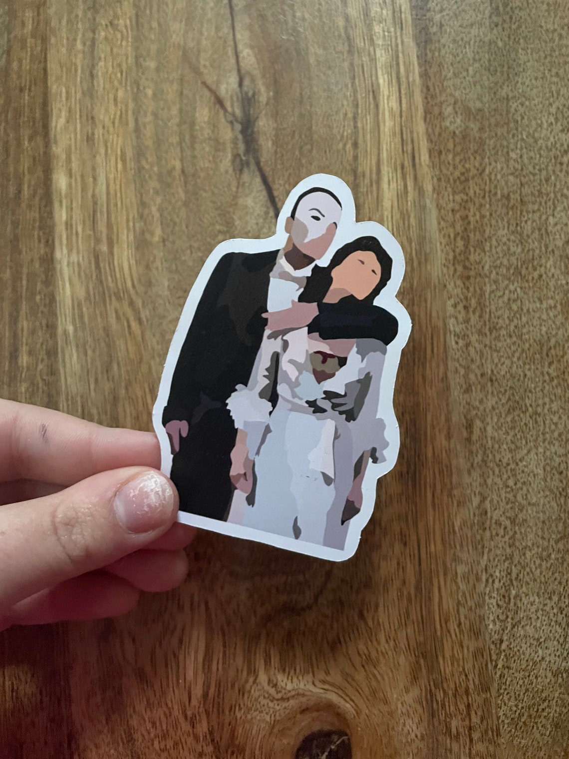 Phantom of the Opera Inspired Stickers Glossy or Waterproof | Etsy