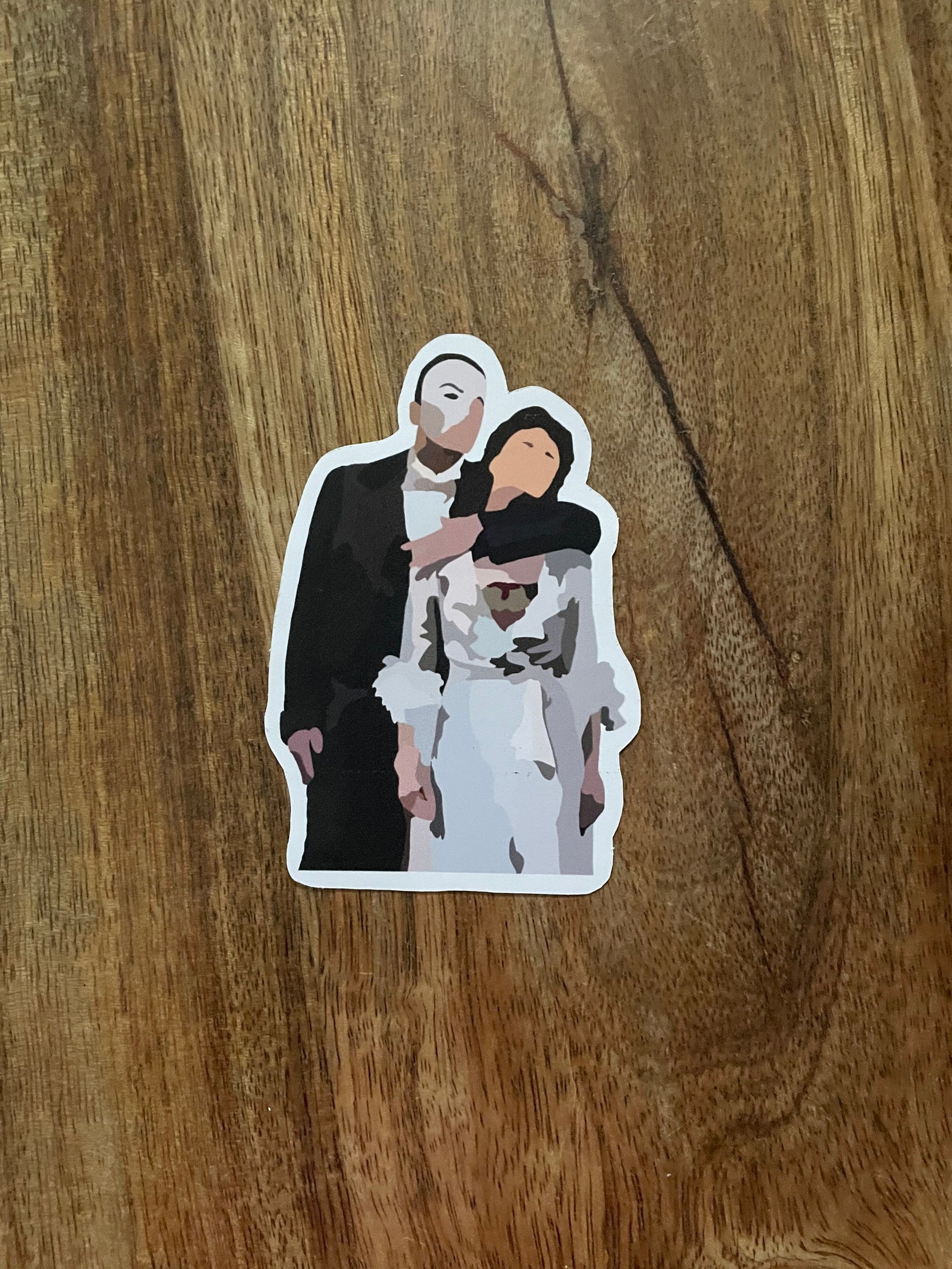 Phantom of the Opera Inspired Stickers Waterproof Phantom Stickers ...